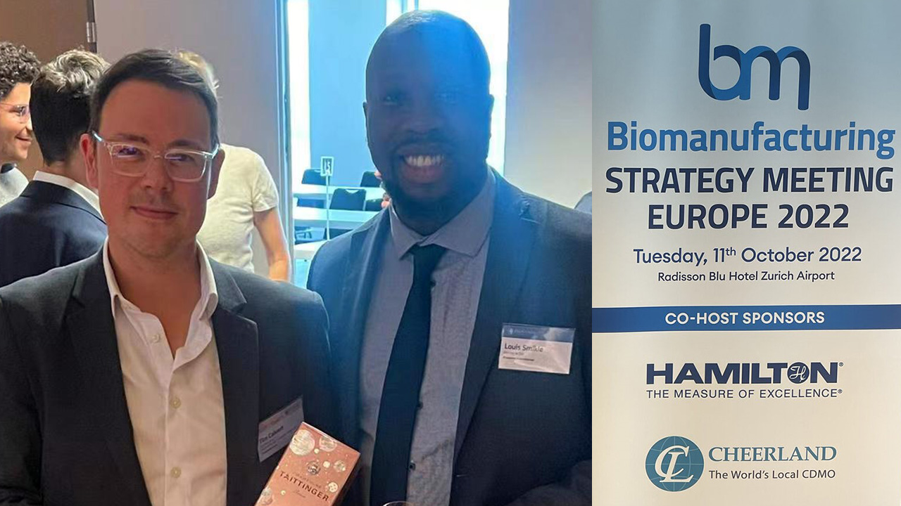 CLB attends Biomanufacturing Strategy Meeting Europe 2022 - 乐土生命科技